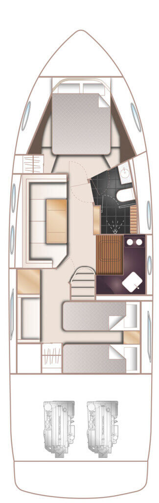 Princess V39 | Princess Yachts Sweden Norway Denmark