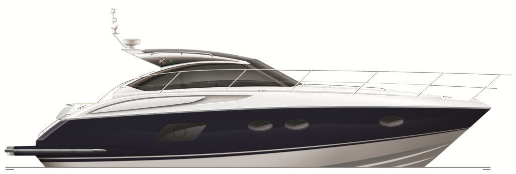 Princess V39 | Princess Yachts Sweden Norway Denmark