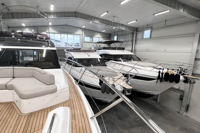 PRIVATE VIEWINGS IN THE PRINCESS SHOWROOM – VINDÖN SWEDEN / FEB 2023 – MARCH 2024 | Princess ...